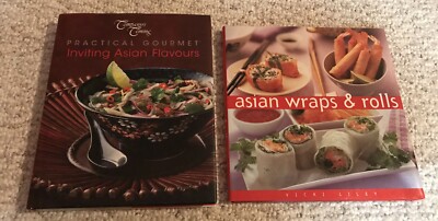 Asian Wraps Rolls Practical Gourmet Inviting Asian Flavors - Set of 2 ...