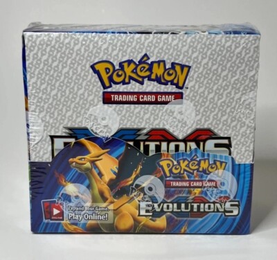 Pokemon XY Evolutions Factory Sealed Booster Box | eBay