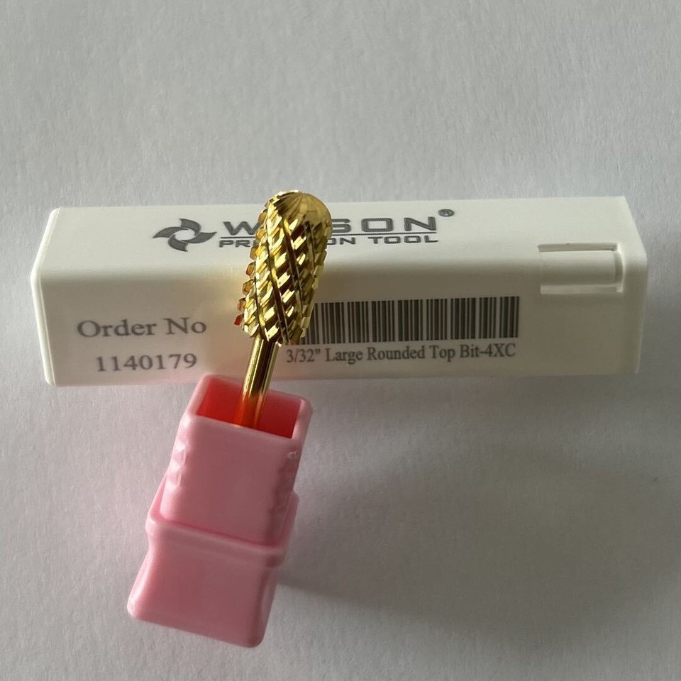 Large Barrel Rounded Top Bit - WILSON Tungsten Carbide Nail Drill Bit ...