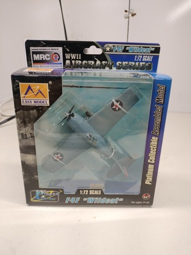 MRC Easy Model Platinum Collectible WWII Aircraft F4F Wildcat 37246 NEW ...