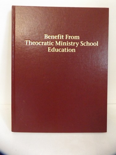 Theocratic Ministry School book 2012 Printing Watchtower Jehovah | eBay