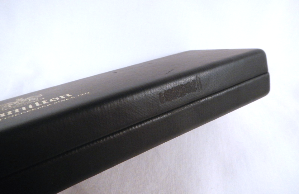 Vintage Hamilton SMH Era ('86-'98) Wristwatch Storage Box & Paperwork ...