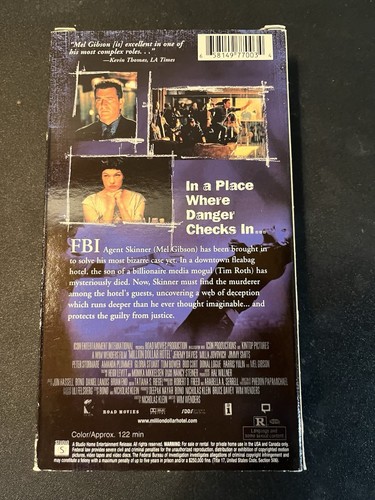 The Million Dollar Hotel (VHS, 2001) 658149770034| eBay