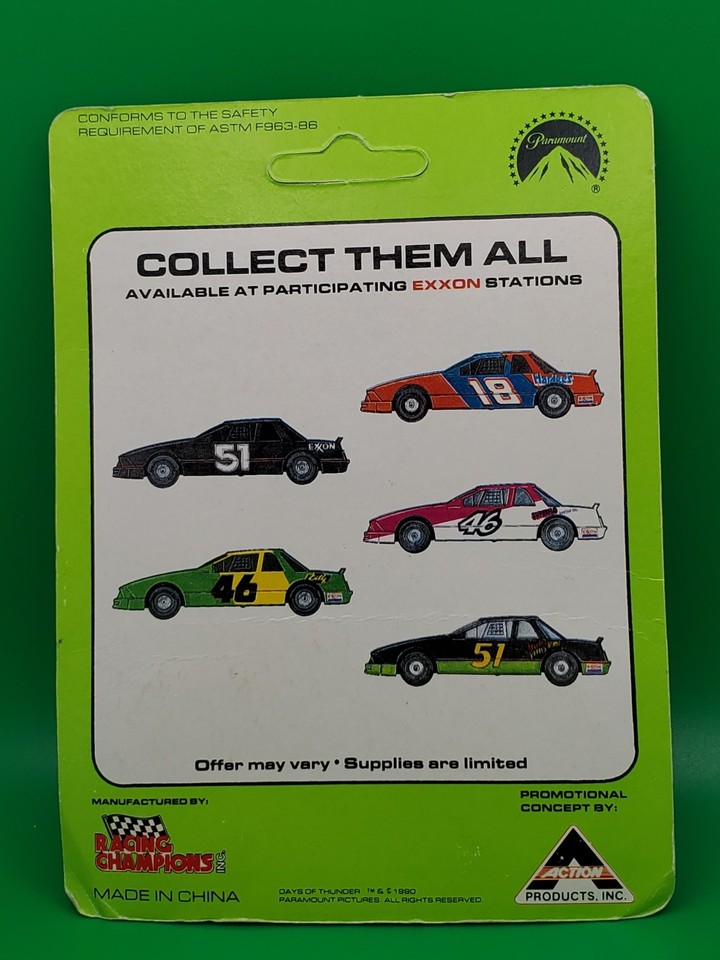 NIB 1990 SUPERFLO MOTOROIL #46 COLE TRICKLE DAYS OF THUNDER RACE CAR ...