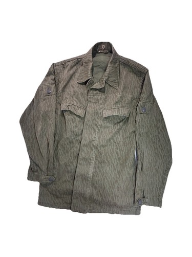 East German NVA Rain Camo Jacket – Strichtarn – Size G44 – Original ...