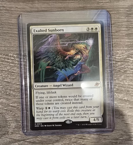 MTG Magic the Gathering Exalted Sunborn 0015, English Edge of Eternities | eBay