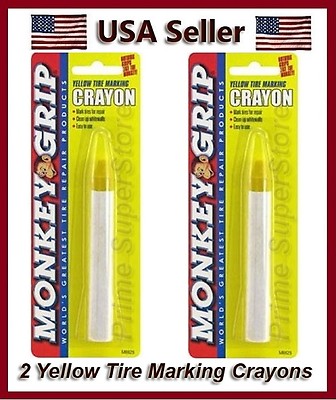 Yellow Tire Marking Crayon Repair Tyre Marker / Stick Bell ( Monkey ...