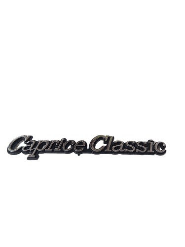 1975 1976 Chevrolet Chrome Silver Sail Panel Emblem Caprice Classic ...