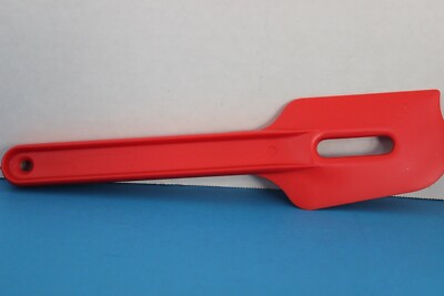 NEW Tupperware Cheater Beater Scraper SPATULA~ONE~in RED | eBay