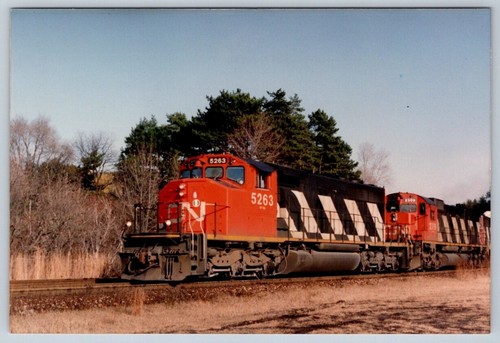 5263- 2309 - 9302 CN Train WB on Dundas Sub. Hamilton W., Ontario 1993 ...
