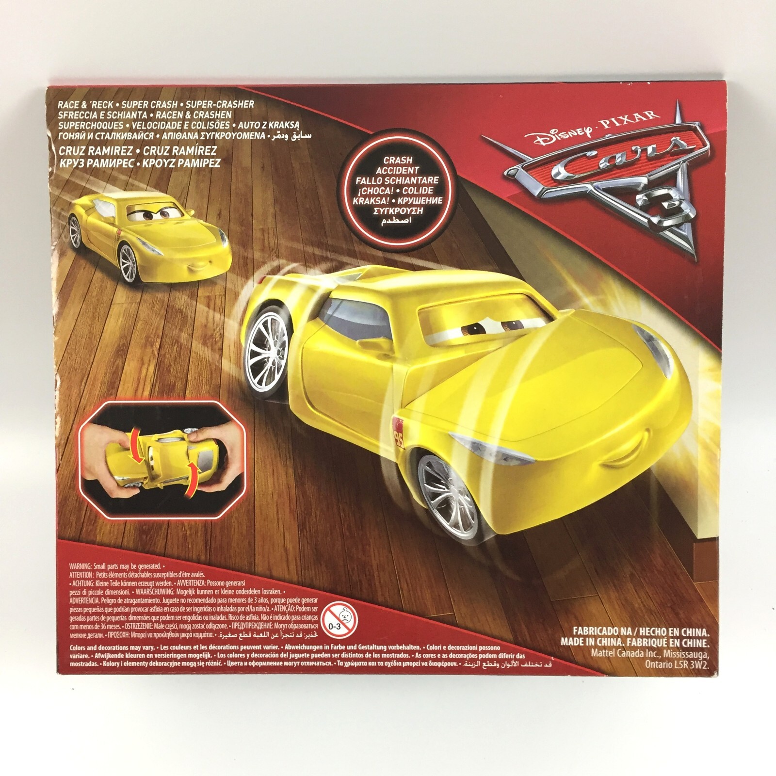 Cars 3 Race and & Reck Super Crash Cruz Ramirez / Disney Pixar / Neuf ...