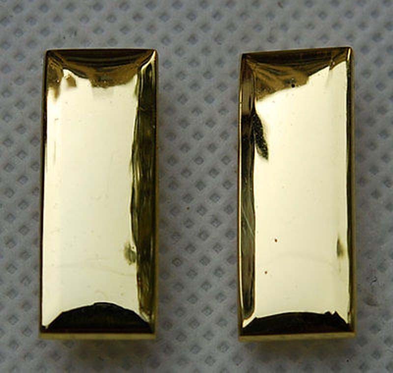 WW2 Pair Of US Army Second Lieutenant Officer Rank Insignia Badges ...
