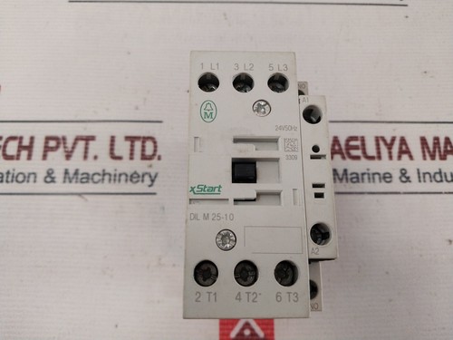 Moeller DIL M 25-10 Contactor 3 Pole Break 250 VDC 3 PH 600V AC | eBay