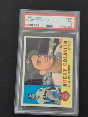 1960 Topps #400 Rocky Colavito PSA 7 | eBay