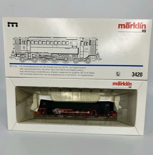 HO Scale 3-Rail Marklin 3420 DRG German Imperial Class BR V 32 Diesel ...