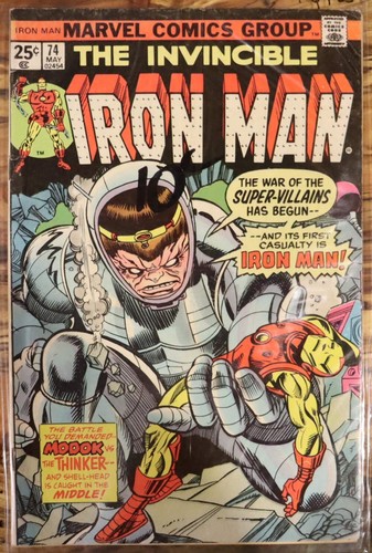 The Invincible Iron Man #74 (May 1975) | eBay