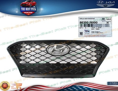⭐GENUINE⭐ Radiator Grille BLACK for 2018-2021 Hyundai Kona 86350J9000 ...
