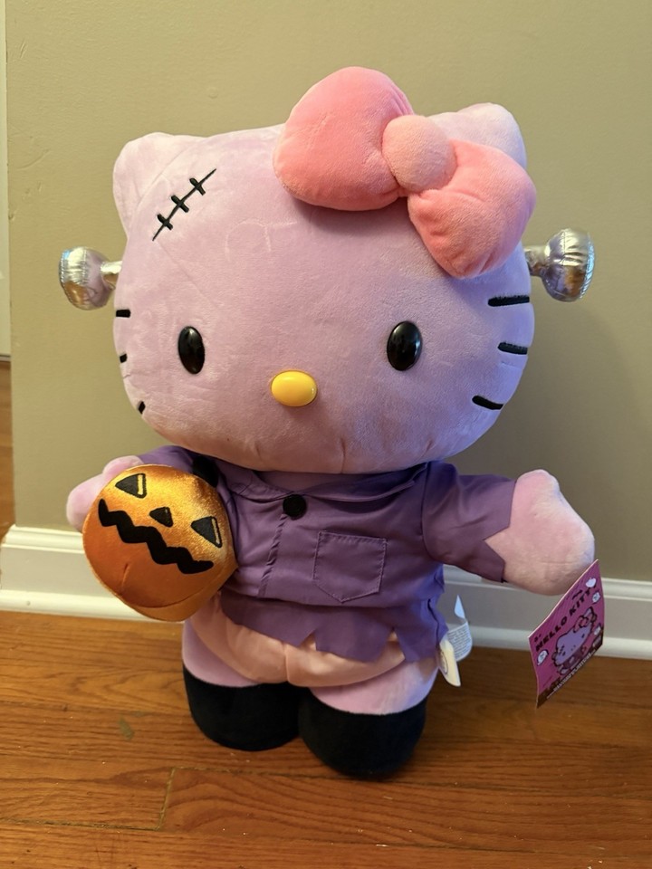 Hello kitty Halloween Frankenstein Plush | eBay