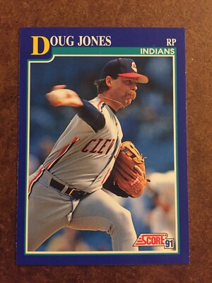 Doug Jones 45 Score 1991 MLB Baseball Trading Card | eBay