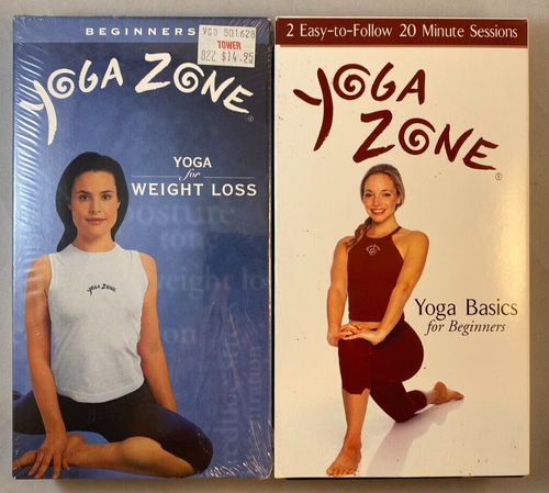 Yoga Zone - Yoga Basics for Beginners - Yoga for Weight Loss VHS (2000 ...