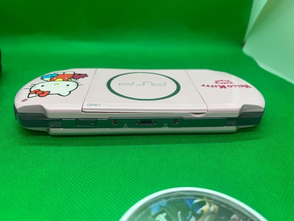 PSP 3000 Sony Blossom Pink Hello Kitty Shell Custom PlayStation Japan ...