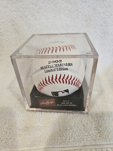 Rawlings Official MLB 2002 Game Ball (SEATTLE) Baseball, New in box ...