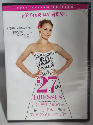 27 Dresses (DVD, 2008, Full Frame) NEW! 24543515975| eBay