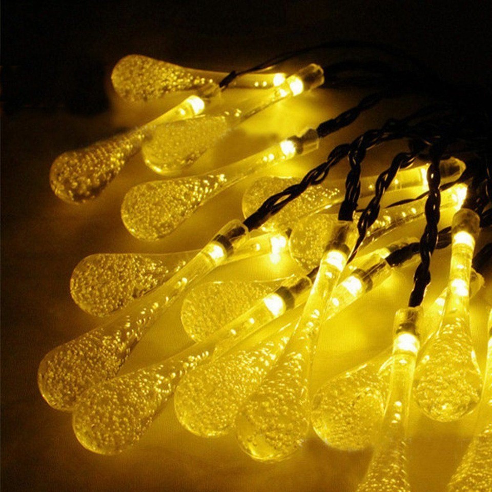 Outdoor Solar Powered 30 LED String Light Garden Patio Yard Landscape ...
