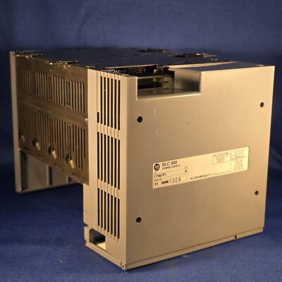 Allen-Bradley 1746-P1 SLC500 Power Supply 4-Slot Rack w/ 285+-A4 Series ...