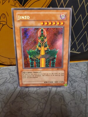 Yugioh Jinzo BPT-011 - Secret Rare - 2003 Collectors Tin - LP | eBay