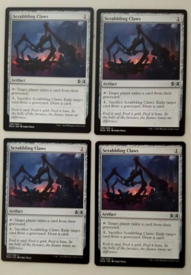 [4x] Scrabbling Claws Ravnica Allegiance MTG Magic The Gathering NM ...