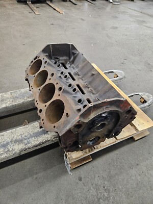 1970 LS6 454 CRV 4 Bolt Main Block E-4-70 3963512 512, ORIG. IN STORAGE ...