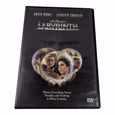 Labyrinth DVD pre-owned, good - Jim Henson, David Bowie, Jennifer ...