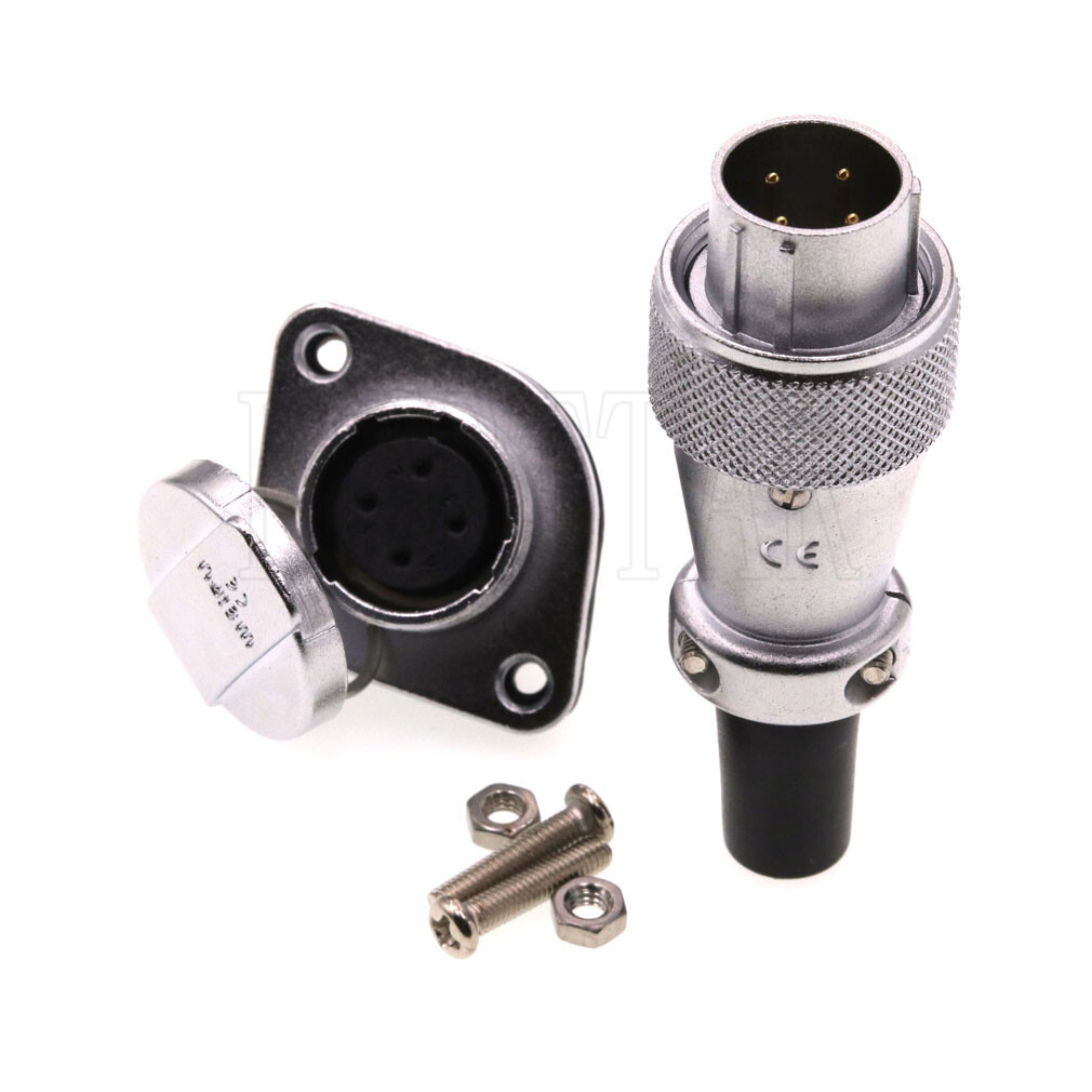 WEIPU WS16 2-10 Pin Connector, WS16 TQ + ZG Auto Plug Flange Panel ...