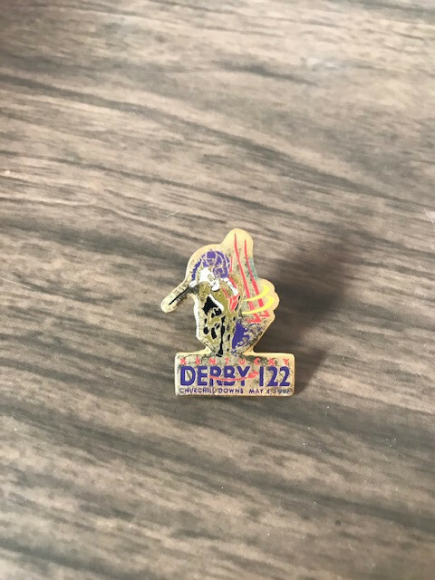 Vintage 1996 122 Kentucky Derby Pin | eBay
