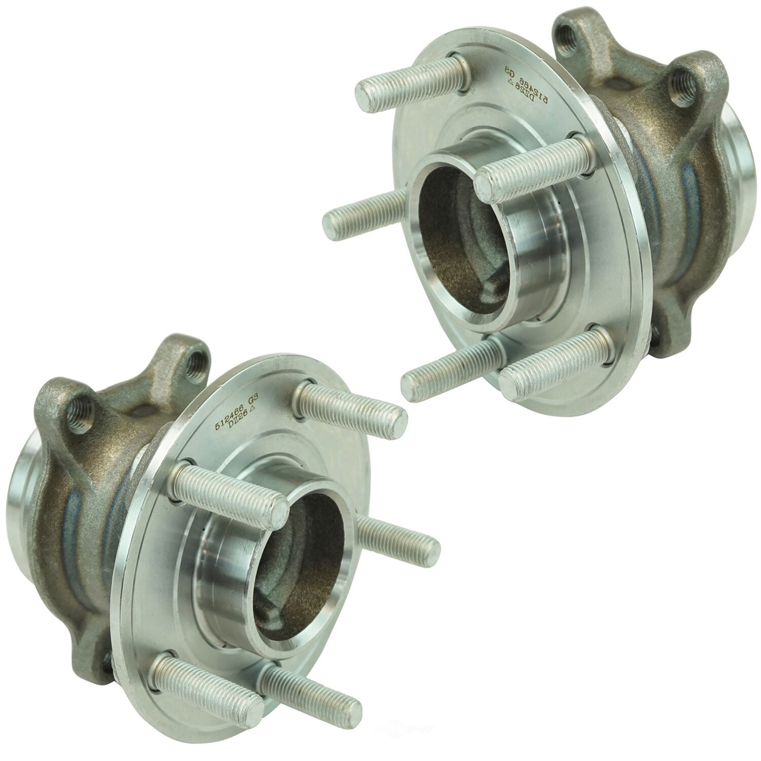 Wheel Bearing Assembly Kit-2 Piece Wheel Bearing and Hub Assembly Set ...