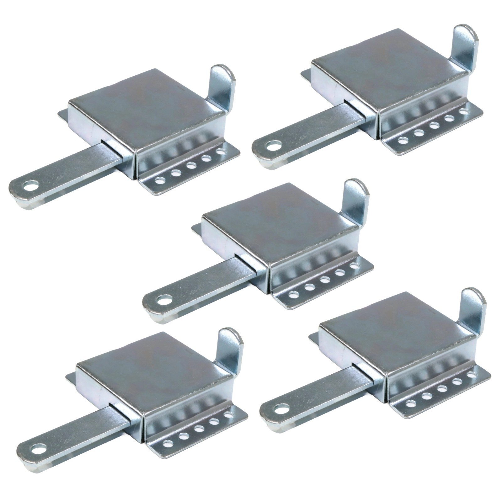 (5-Pack) Garage Door Slide Lock for 2" or 3" Track Cable Interior Latch ...