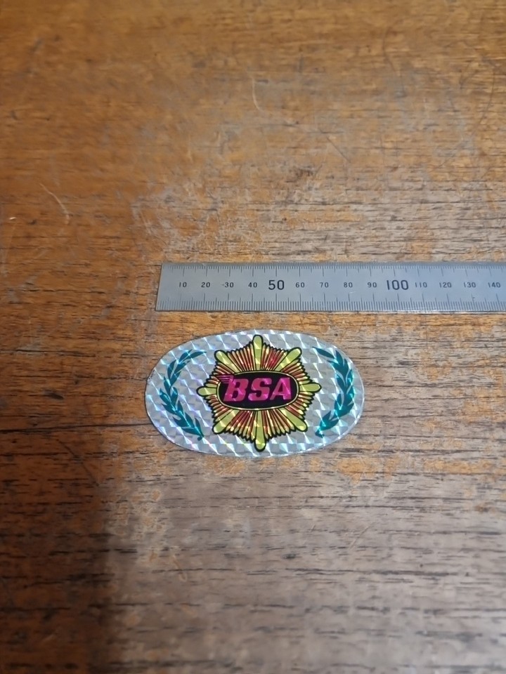 Original Bsa Classic British Motorcycle Sticker Vintage Bike | eBay UK