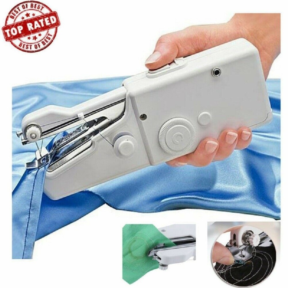 Portable Smart Mini Electric Tailor Stitch Hand-held Sewing Machine ...