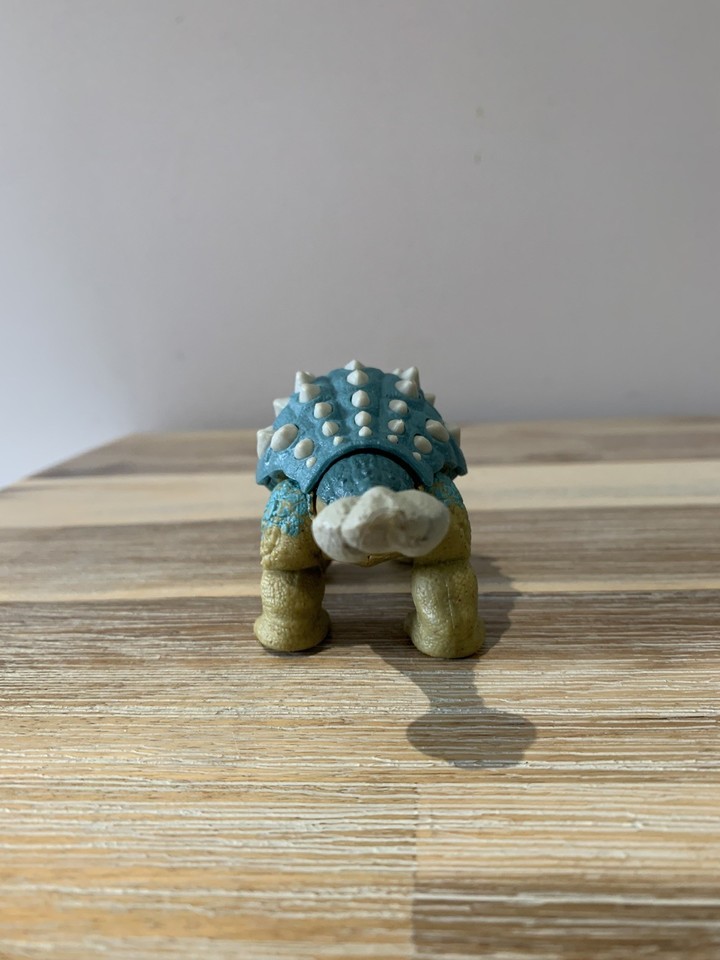 RARE Jurassic World Camp Cretaceous Ankylosaurus Baby Bumpy Action ...