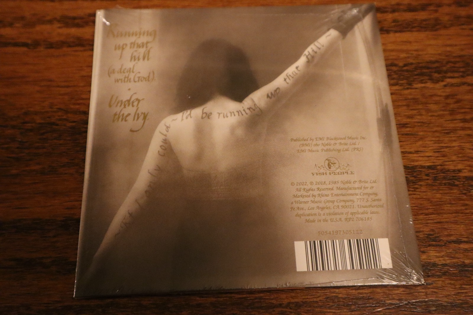 Kate Bush US 2022 CD Single Running Up That Hill NOT Vinyl 2 tracks ...