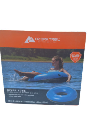 Ozark Trail Outdoor Equipment RIVER TUBE Blue Water Float Pool Raft ...
