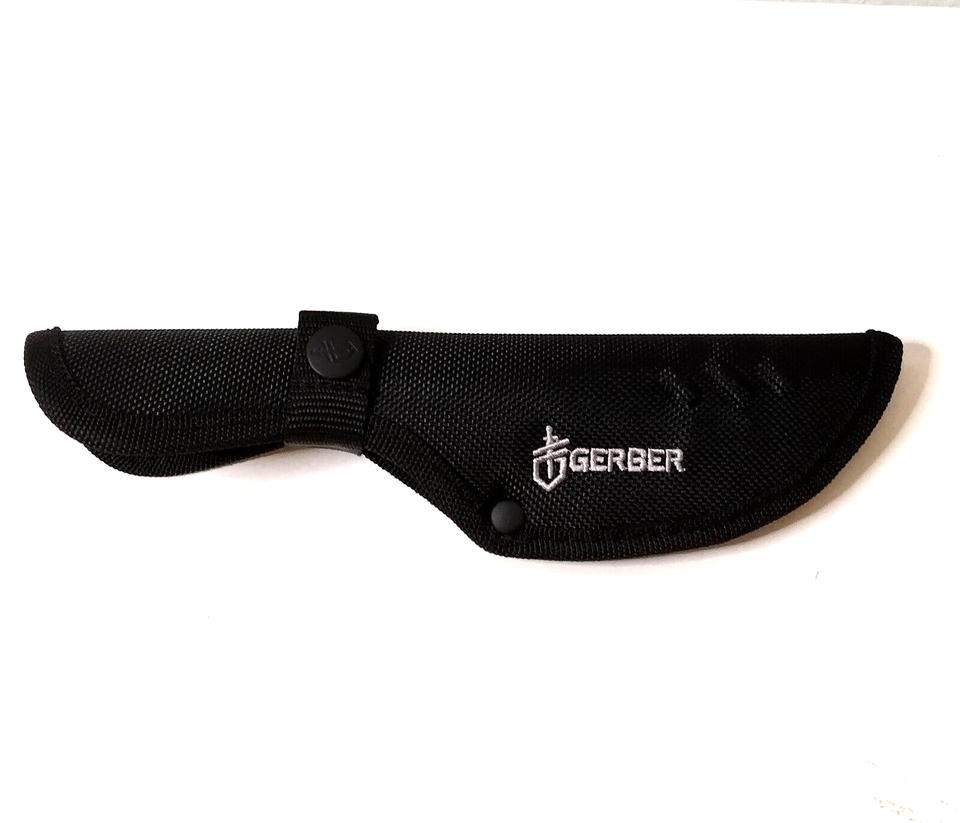 Gerber Freeman Guide Drop Point Fixed Blade Knife PLAIN EDGE W/ NYLON ...