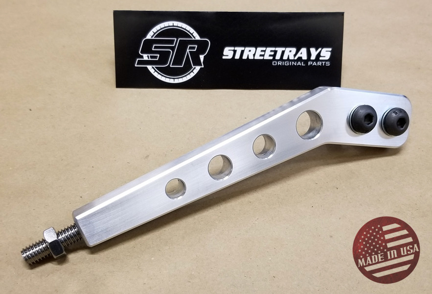 [SR] Billet Aluminum 8" Bent Shifter Handle Lever Tremec T5 T45 T56 ...