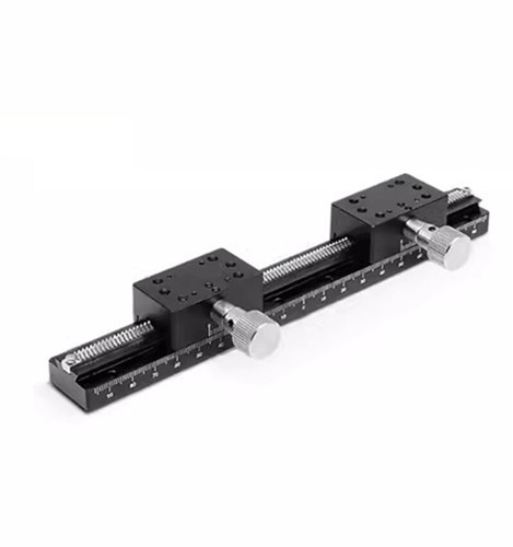 CNC X-axis dovetail groove slider LWX25-L200-2 180mm stroke Manual ...