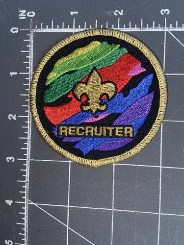 Boy Scouts of America BSA Patch Recruiter Recruiting B.S.A. Scouting ...