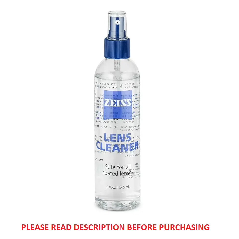 ZEISS Lens Cleaner, Eye Glasses Cleaner Spray & Wipe Solution, 8 fl oz | eBay