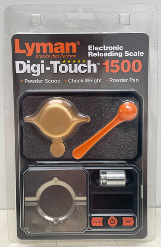 Lyman Digi Touch 1500 Electric Reloading Scale W/ Powder Scope & Pan ...
