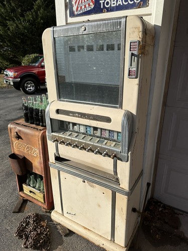 1940s Vintage National Cigarette Vending Machine 9 pulls | eBay