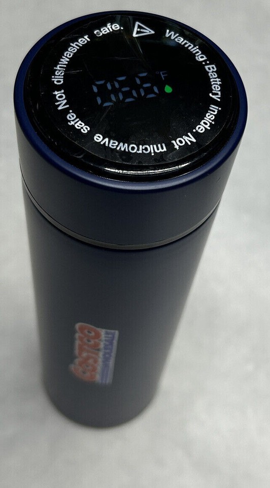 Costco Wholesale Insulated Bottle with Smart LED Temperature Display | eBay